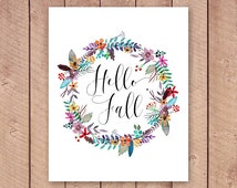 Unique hello wreath related items | Etsy