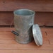 Old Buss Bucket Rustic Wood Bucket Buss Bait by PineSpringsCottage