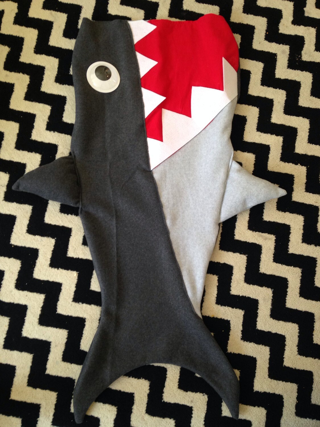 Shark Tail Blanket by GiveALovey on Etsy