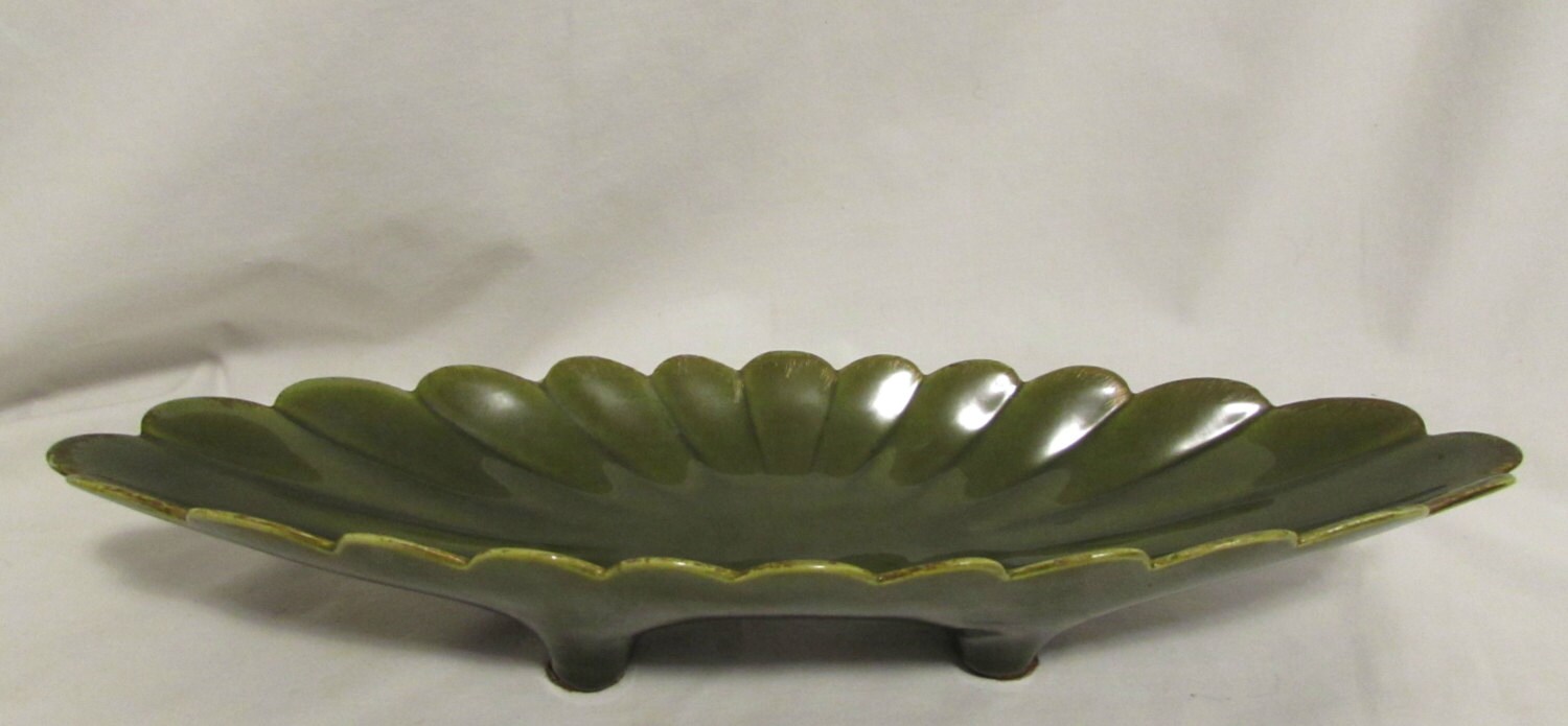 Oblong Serving Dish, California Art Pottery, Anthony Freeman McFarlin ...