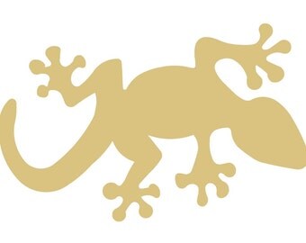 Gecko cutout | Etsy