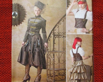 Simplicity Sewing Pattern 8161 1700's by AlicesSewingCorner