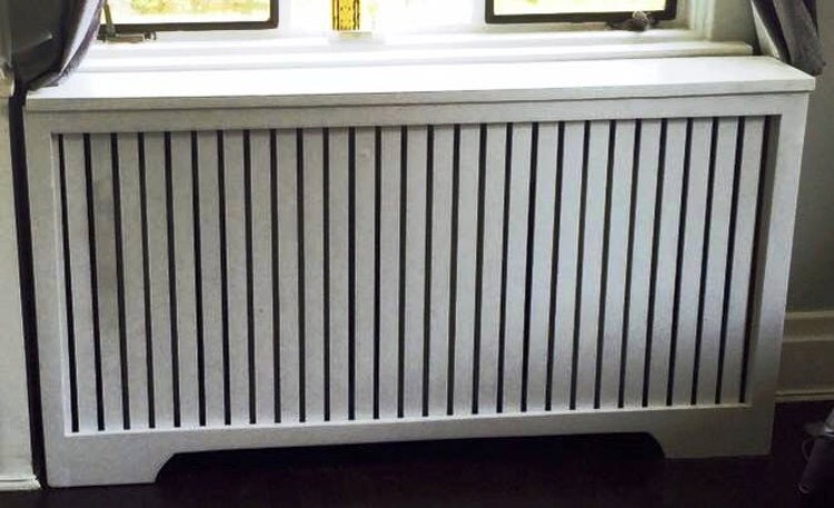 Custom Wood Radiator Cover by ProjectRefurb on Etsy
