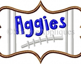Aggies embroidery | Etsy