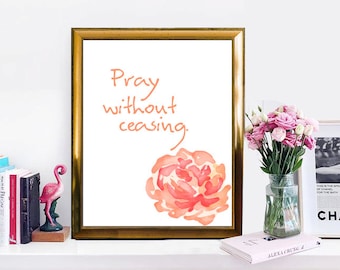 Pray without ceasing | Etsy