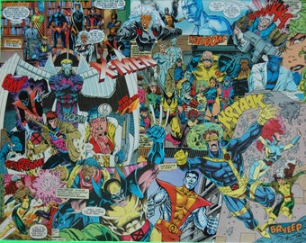 Comic book decoupage | Etsy