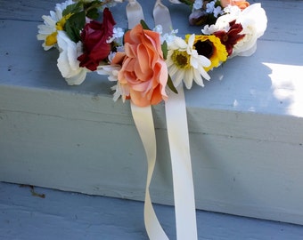 Autumn headwreath | Etsy