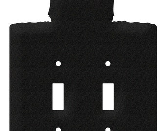 Draft Horse Light Switch Plate Cover by swenproducts on Etsy