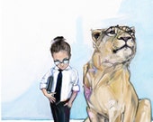 Paintings and prints by McKenzie Fisk by ShopBLUE on Etsy