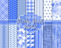 Unique royal blue linen related items | Etsy