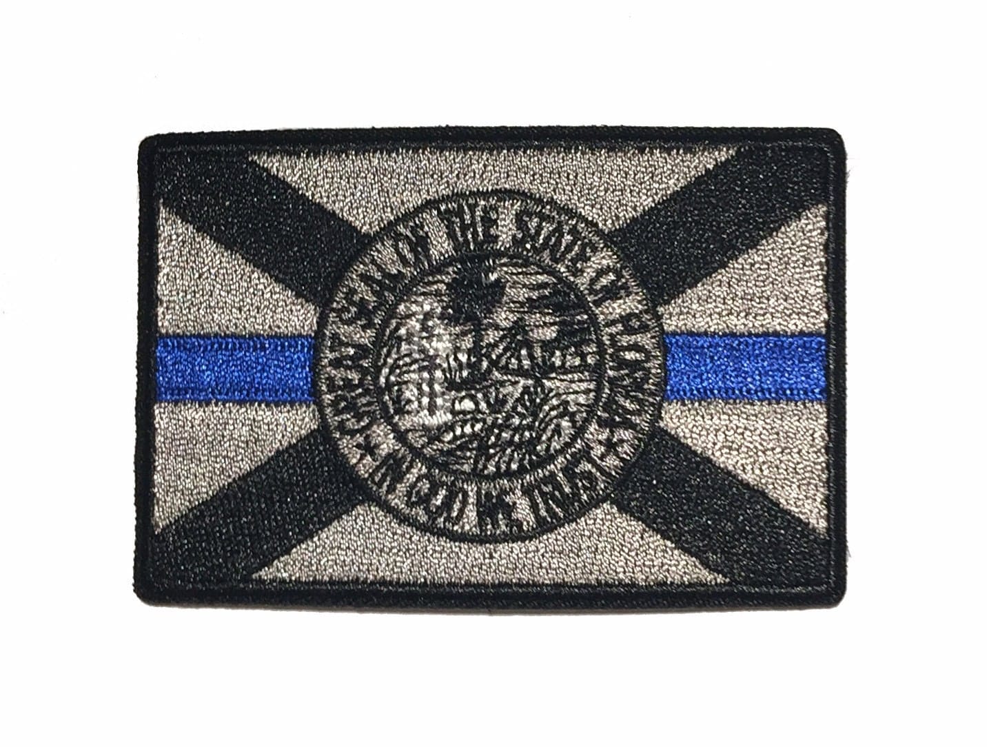 Subdued Thin Blue Line FLORIDA State Flag by StevensTacticalShop
