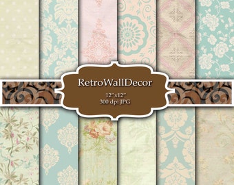 Black Leather Scrapbook Cream Leather Leather by RetroWallDecor