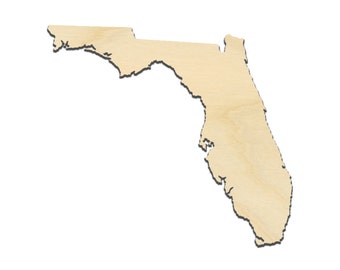 Florida state shape | Etsy