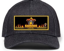 Cool Support Bandidos Motorcycle Club Baseball Biker Cap Patch #127