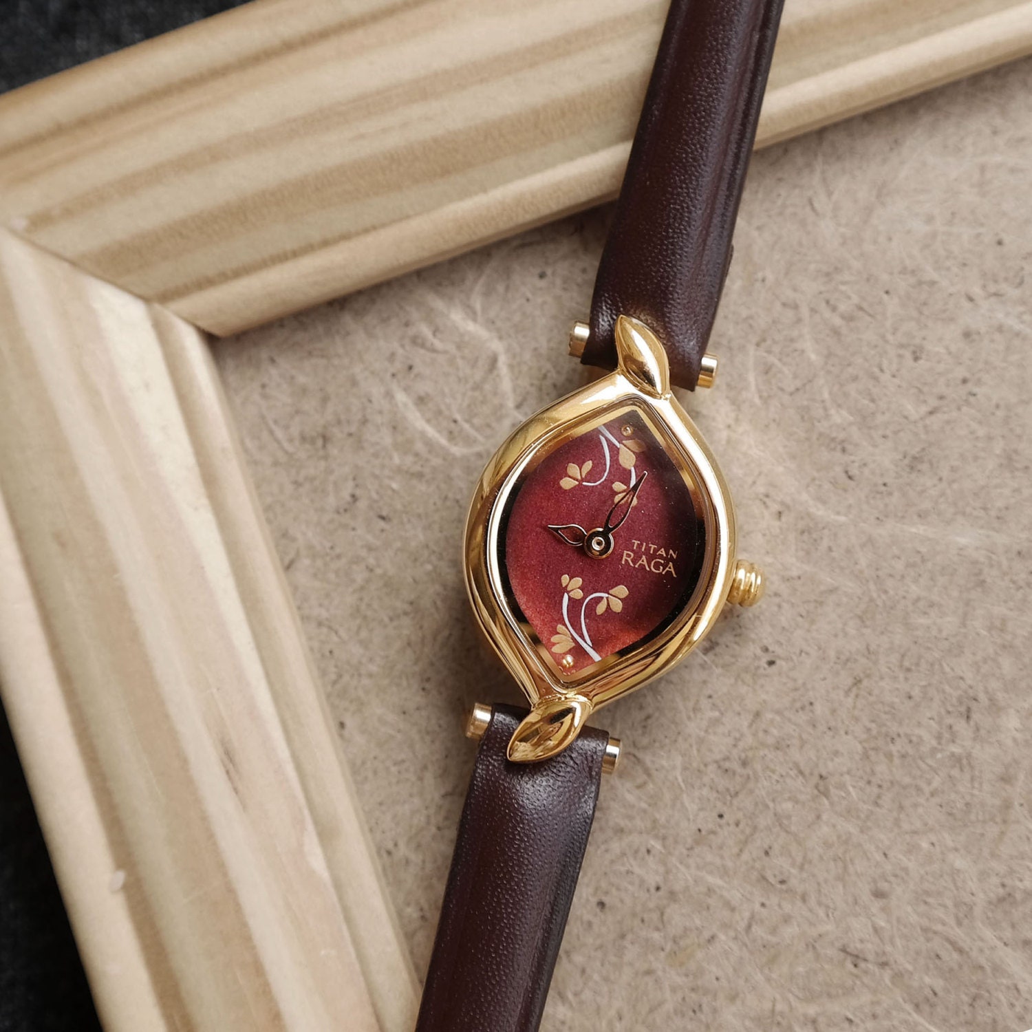 Titan Twine In Ruby | Vintage petite women unique watch in a gorgeous ...
