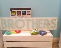 Popular items for brothers sign on Etsy
