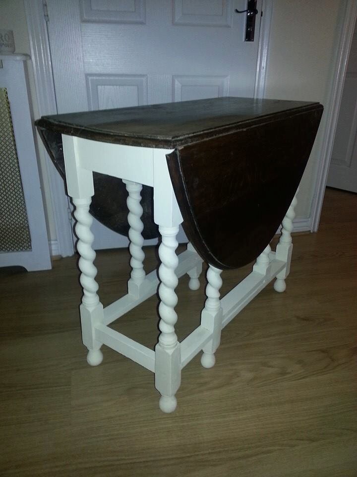 Painted Barley Twist Gateleg Table – Haute Juice