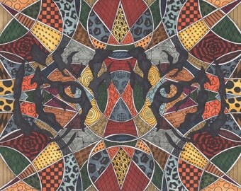 Tiger zentangle | Etsy