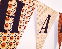 Halloween Bunting - DIY Happy Halloween Garland