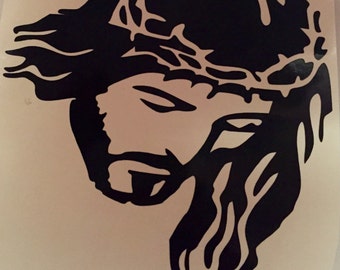 Jesus decal | Etsy