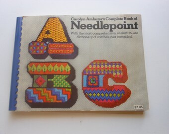 Needlepoint book | Etsy