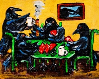 Peinture humoristique | Etsy