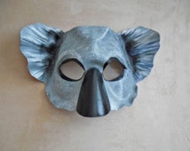 Unique koala mask related items | Etsy