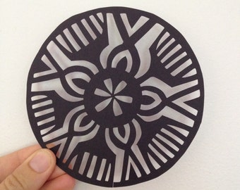 In Bloom Original Hand-cut Paper Cutting