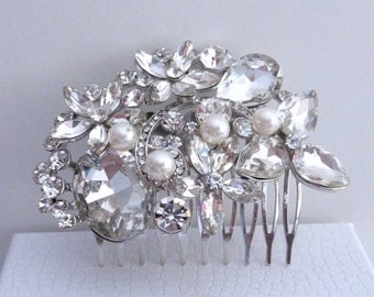 Fancy hair comb | Etsy