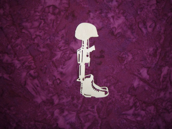 Fallen Soldier Military Memorial Unfinished by ArtisticCraftSupply