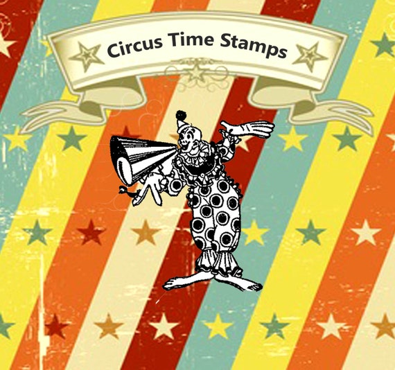 Circus Time Digital Stamp Set