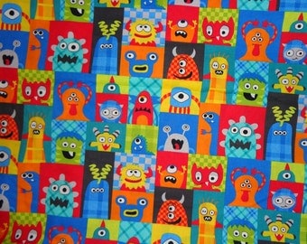 Monster fabric | Etsy