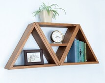 Popular items for triangle shelf on Etsy