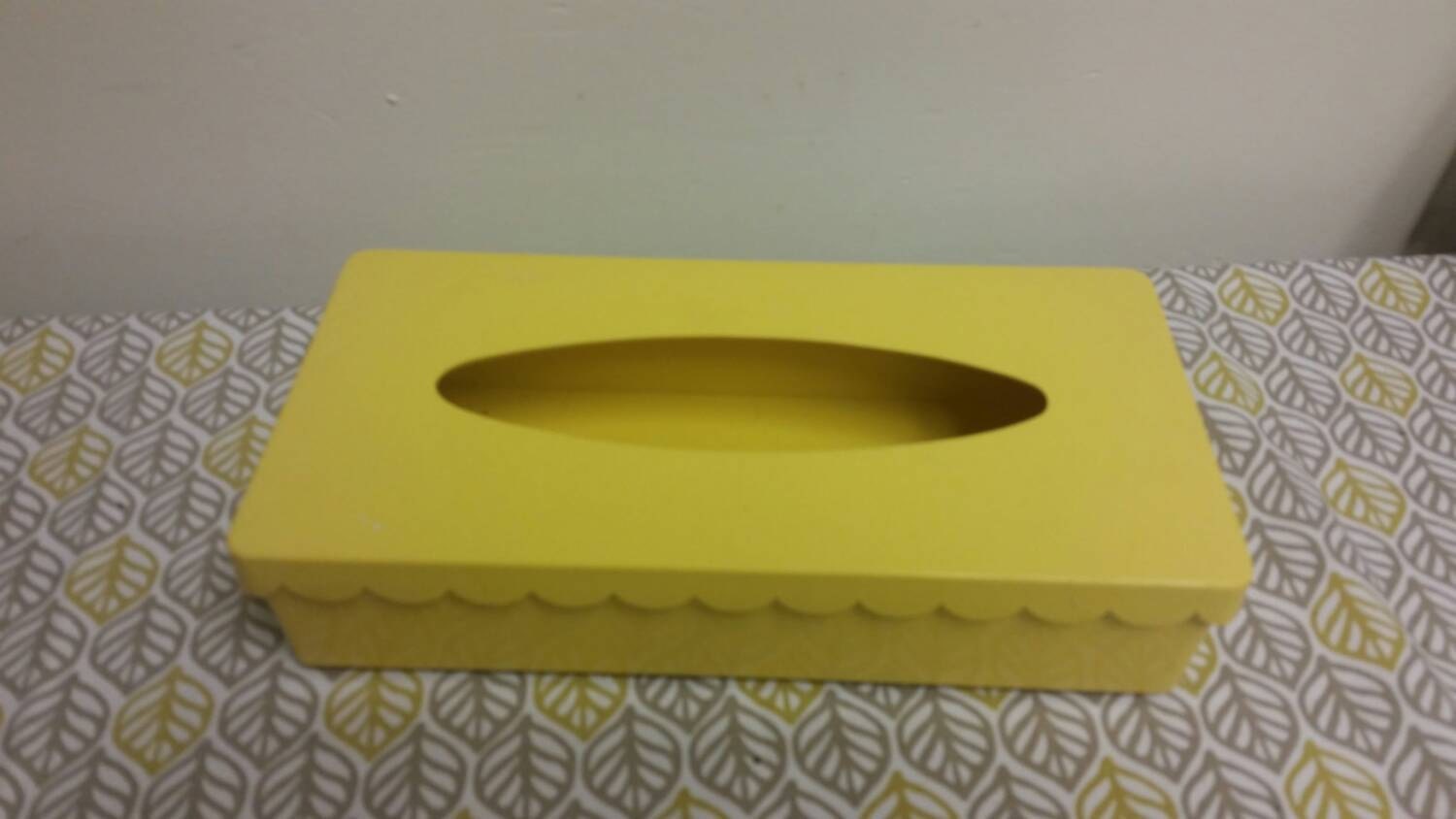 Yellow Tissue Box Cover – Haute Juice