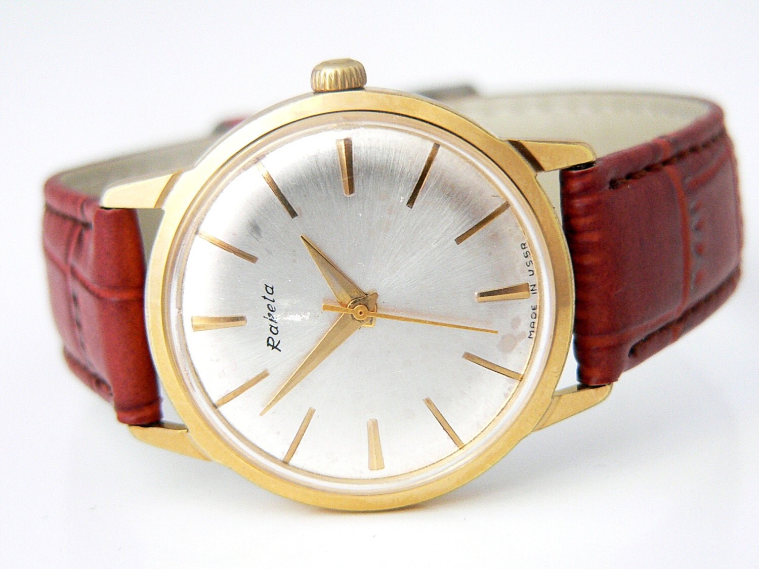 Mens watch Russian RAKETA 17 j. ussr Soviet watch 60’s SERVICED cccp ...