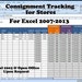 Simple Consignment Tracking Worksheet Calculates Your Sales