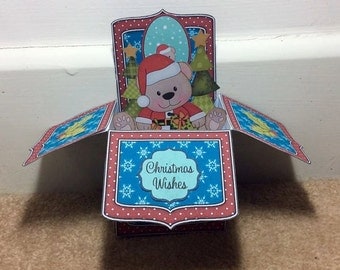 Unique 3d christmas cards related items | Etsy