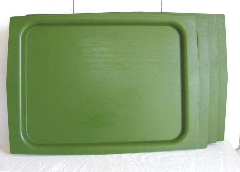 Avacado Green Plastic Tray Set – Haute Juice