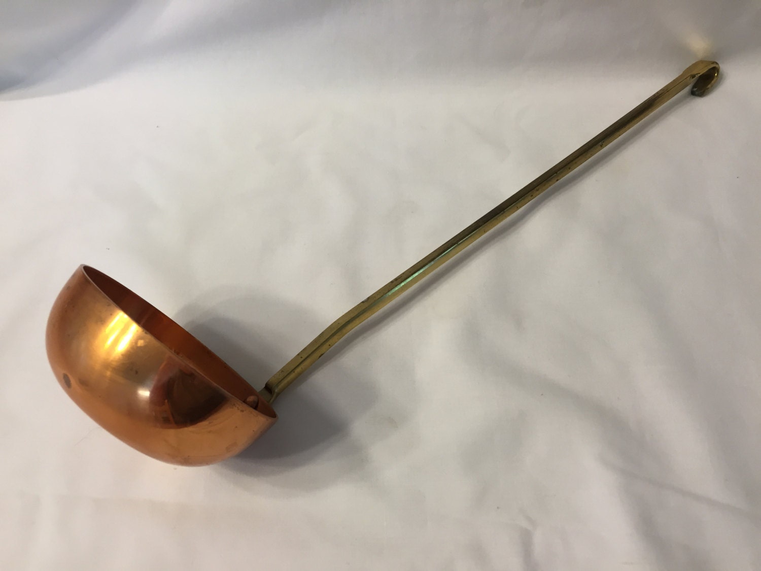 Vintage Copper and Brass Kitchen Ladle, Made in Korea – Haute Juice