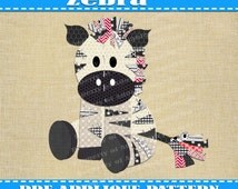 Unique zebra applique related items | Etsy
