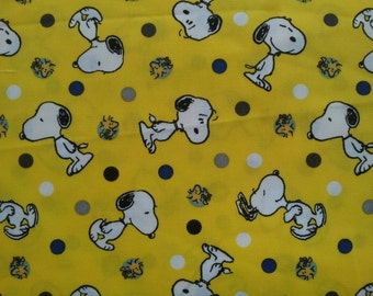Snoopy fabric | Etsy