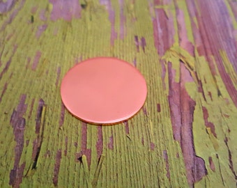 COPPER Blanks Copper Discs Copper Hand Stamping Blanks Copper