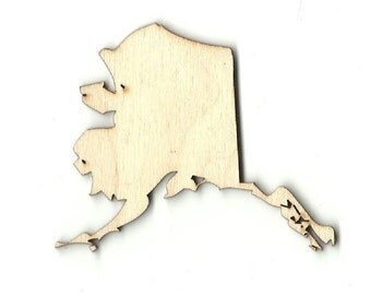 Alaska cut out | Etsy