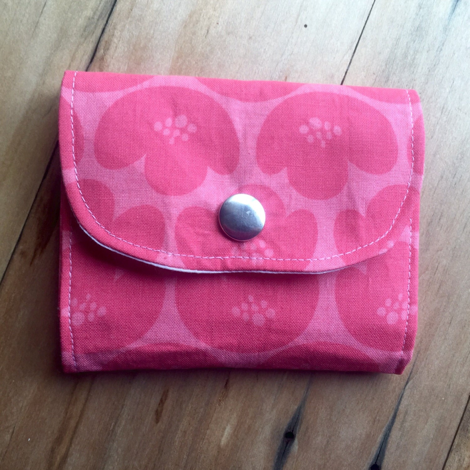 Child's Floral Print Wallet Girl's Wallet by BeyondThePeachTree