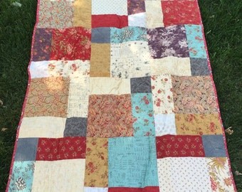 Gorgeous Happy Colors Child/Lap Quilt