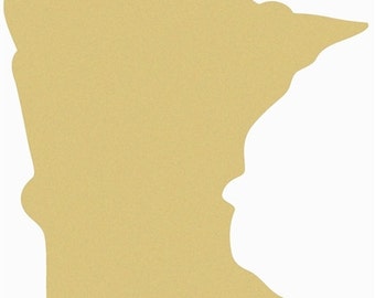 Minnesota cutout | Etsy