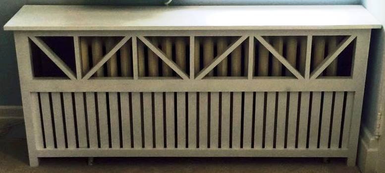 Custom Wood Radiator Cover by ProjectRefurb on Etsy
