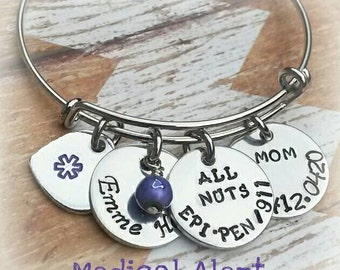 Medical id bracelet | Etsy