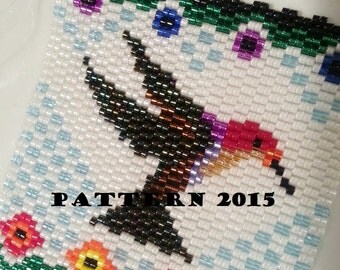 Pattern for Autism Awareness Peyote Stitched by KWynnJewelry