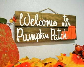 Pumpkin patch sign | Etsy